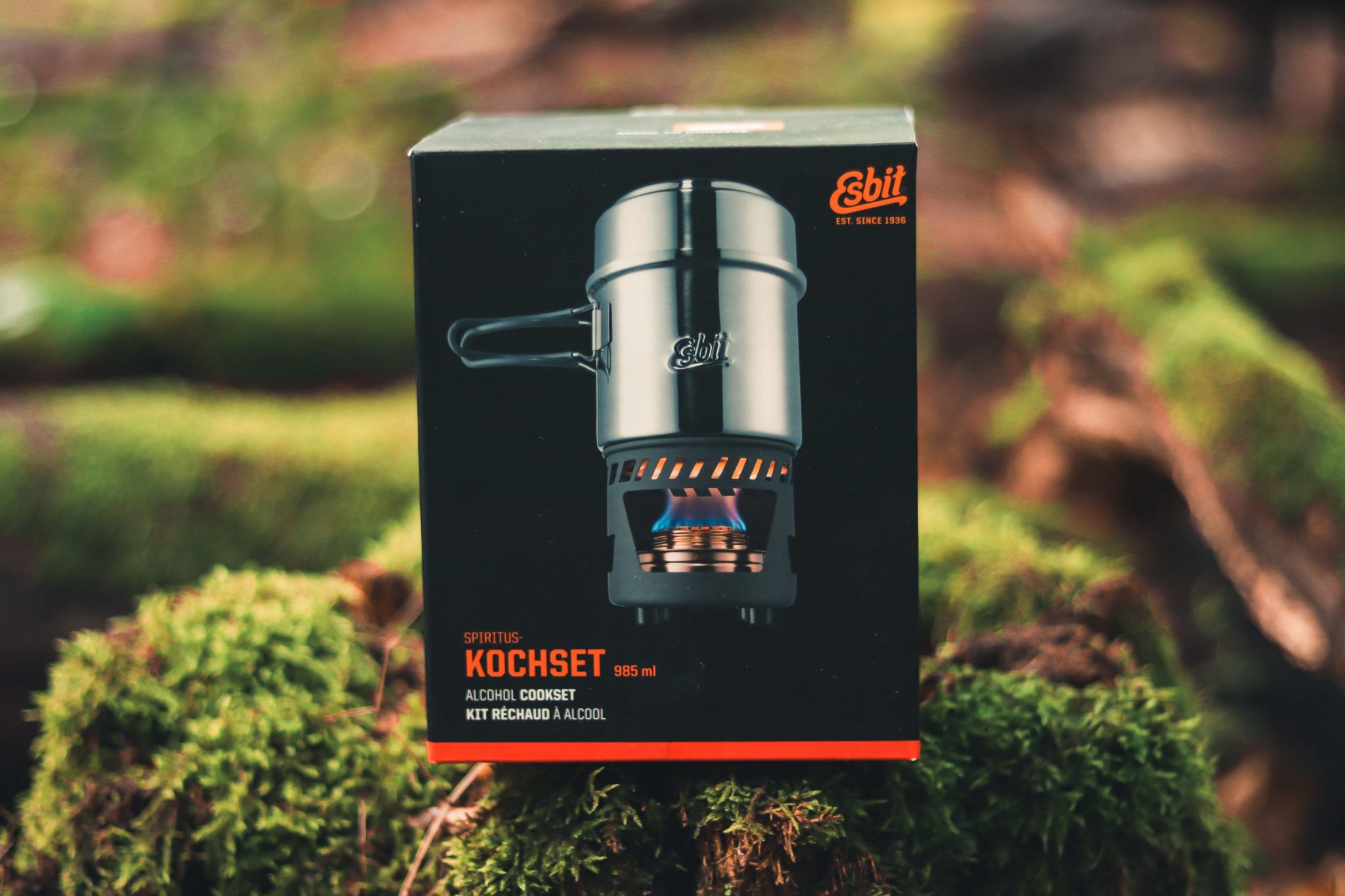 Esbit Spiritus Kocher Test - Militär Taschenlampe